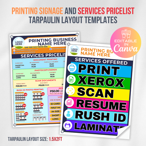 Tarpaulin Layout by artasterisks - Raket.PH
