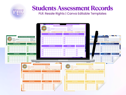 Student’s Assessment Record Template by janmallone_advincula - Raket.PH