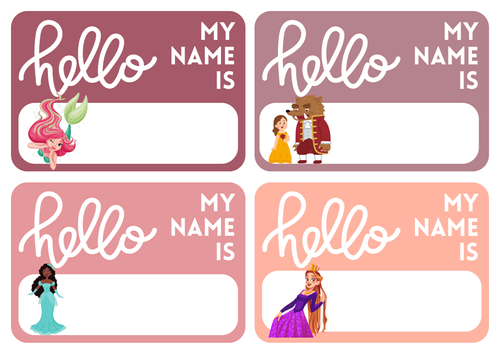 Disney Princess Name Template Kellybell Names CLOSED Post On Kellybell