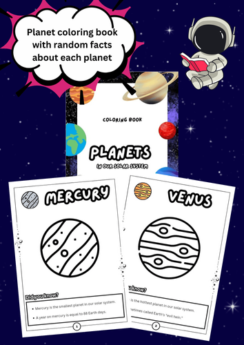 tiny planets coloring pages