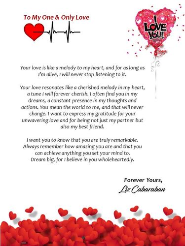 Love Letters For My Boyfriend Samples 30+ Love Letter Examples To