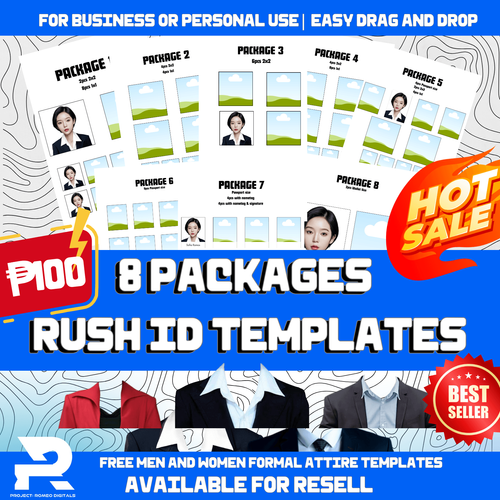 ID Picture Edit - Formal Attire (1x1, 2x2, Passport) by isellephone ...