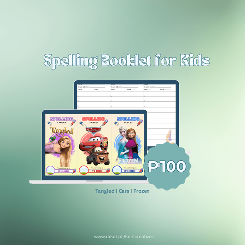 Spelling Booklet by ayleenmagz - Raket.PH