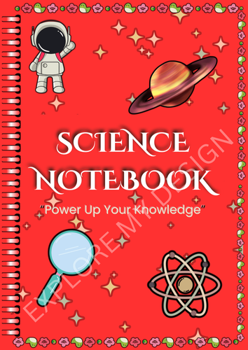 Printable Science Notebook Covers