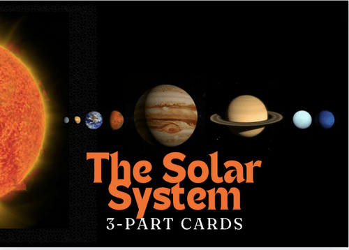 Solar System 3 Part Cards Solar System Cards ResearchParent.com