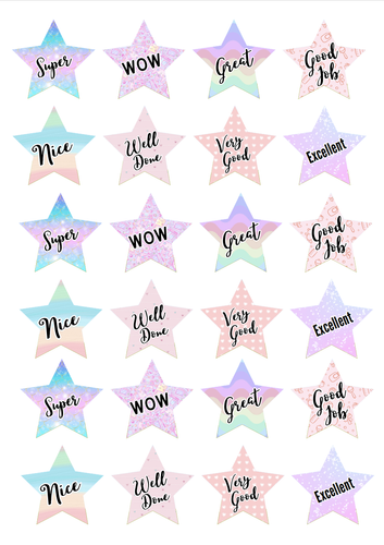 Good Job Star Printable