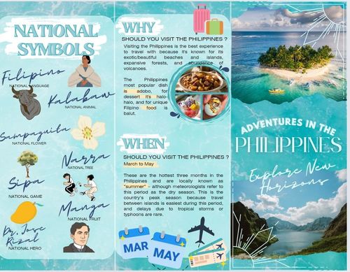 Travel Brochure Examples For Students Tagalog - Infoupdate.org