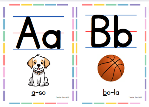 Alpabetong Filipino Chart Alpabetong Filipino — A Filipino Book For