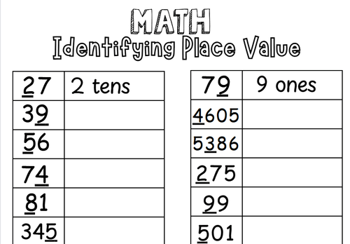 Place Value Grade 2 Worksheets Place Value 3 Digit Worksheet 3