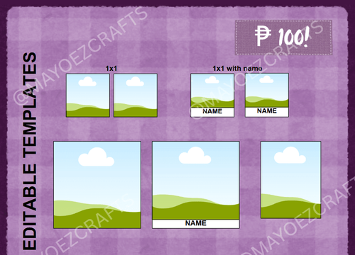 2x2, 1x1, Passport ID and Formal Attire Template by everythingonline ...