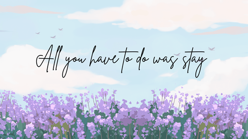 Taylor Swift Lyric Desktop Wallpaper