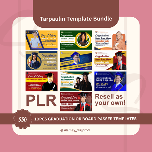 Tarpaulin for Graduation and Board Passer by therealmangaliag - Raket.PH