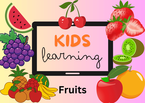 Fruit Clip Art Printable Flashcards Fruit Fruits Flashcards For Kids