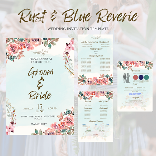 15 Country Style Invitation Templates Contemporary Wedding Invitation