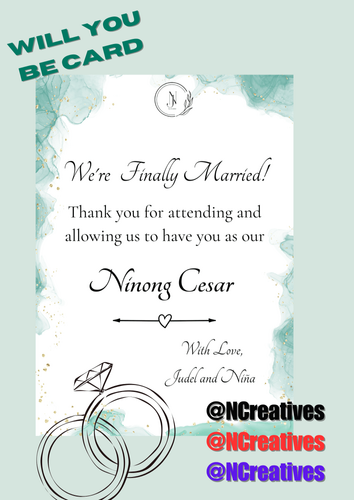 Wedding principal sponsors message | Beachweddingtips.com
