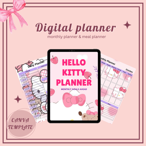 Hello Kitty Planner Template