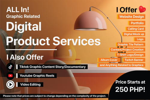 Digital Product Service by izumiedits - Raket.PH