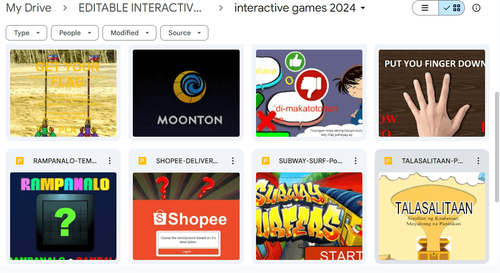 Interactive Games PowerPoint Presentations by cherilynzapico03 - Raket.PH