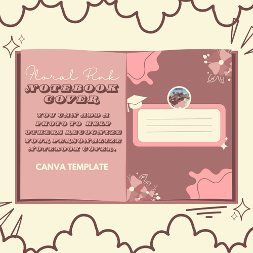 Editable Notebook Cover (Characters) by kathleneprojects - Raket.PH
