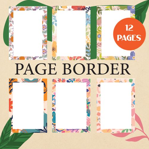 Back To School Page Border