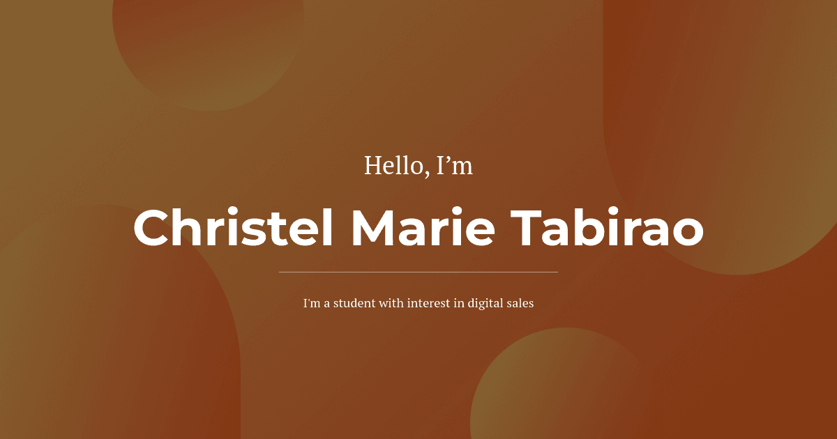 Christel Marie Tabirao