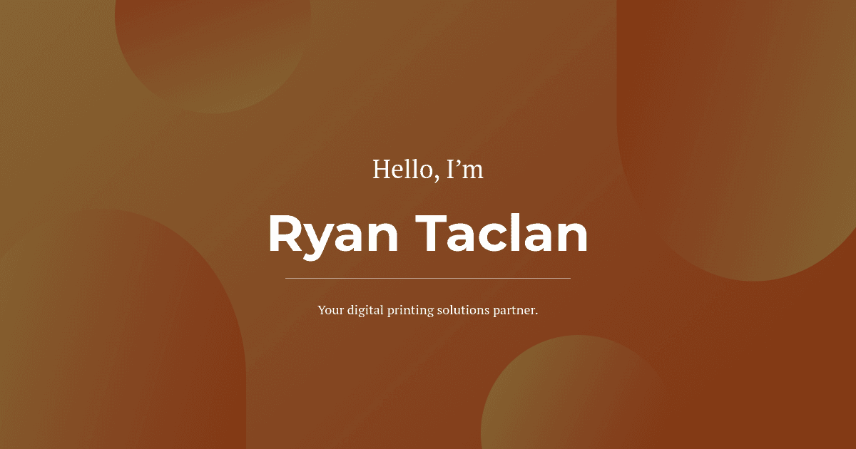Ryan Taclan
