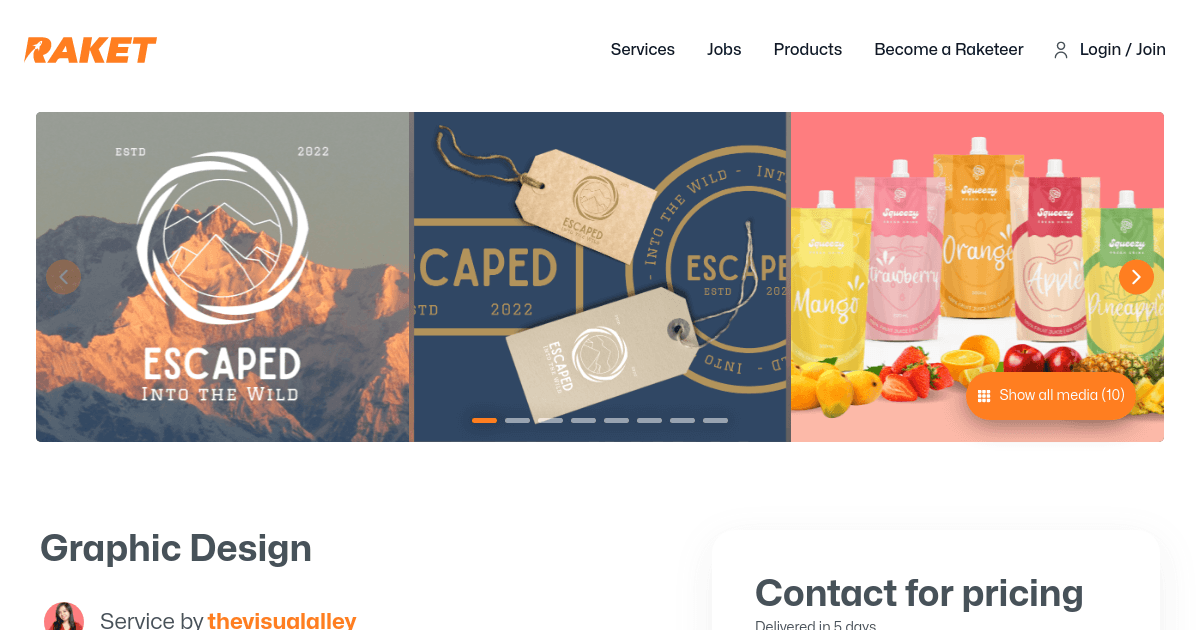 Graphic Design by thevisualalley - Raket.PH