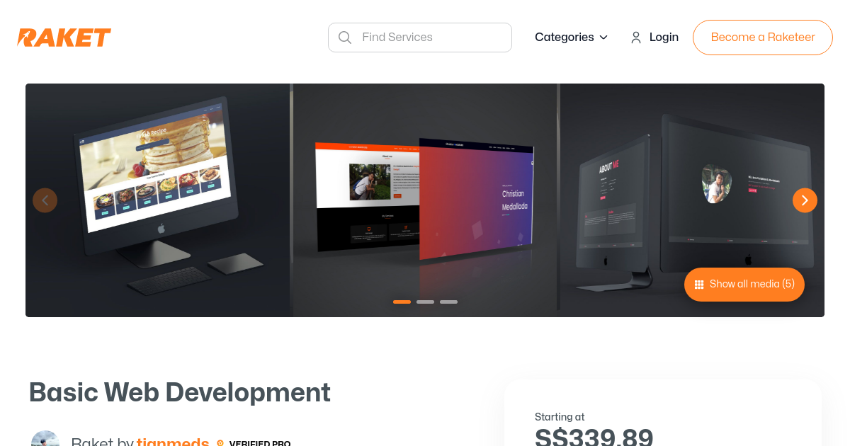 Basic Web Development by tianmeds - Raket.PH