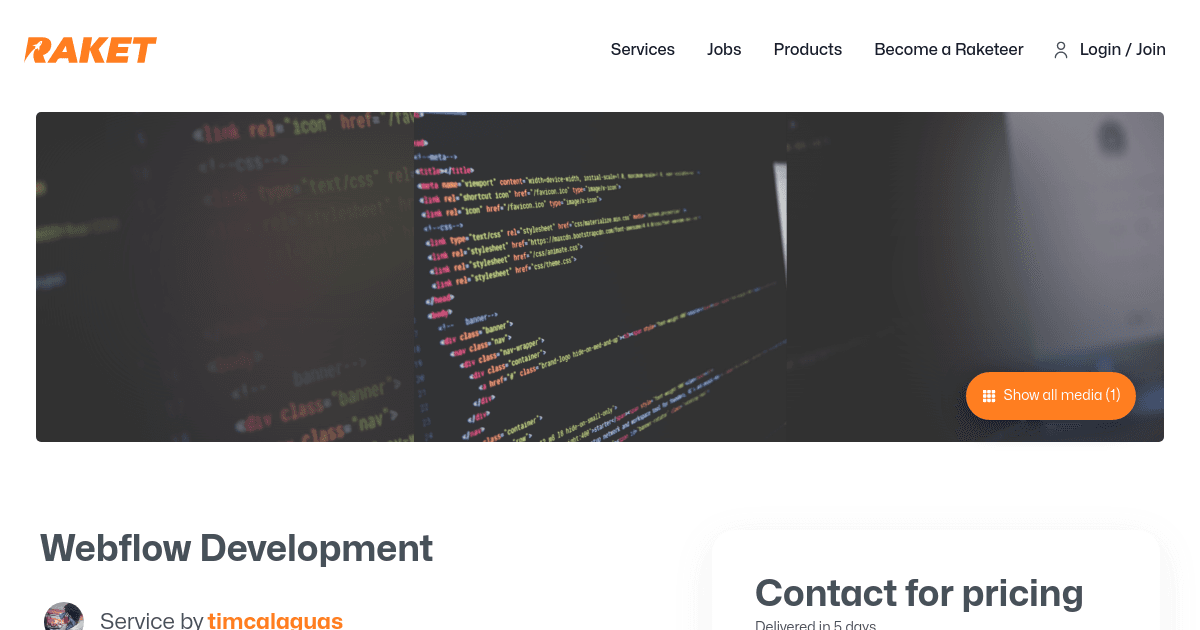 Webflow Development by timcalaguas - Raket.PH Webflow Development by timcalaguas - Raket.PH