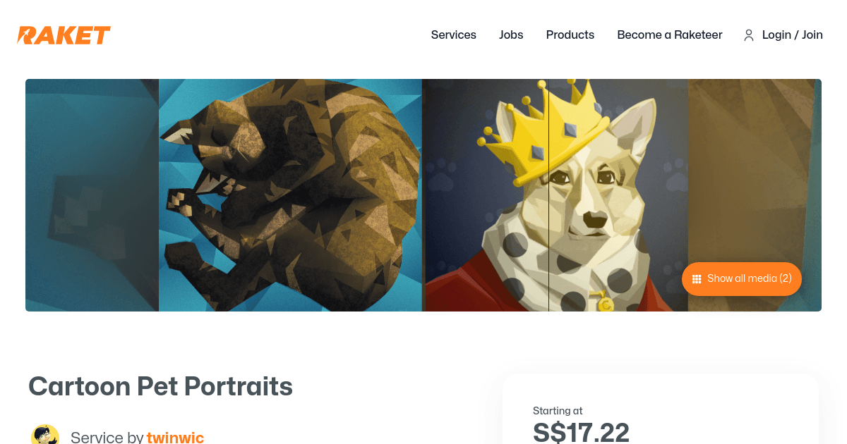 Cartoon Pet Portraits by twcdrws - Raket.PH