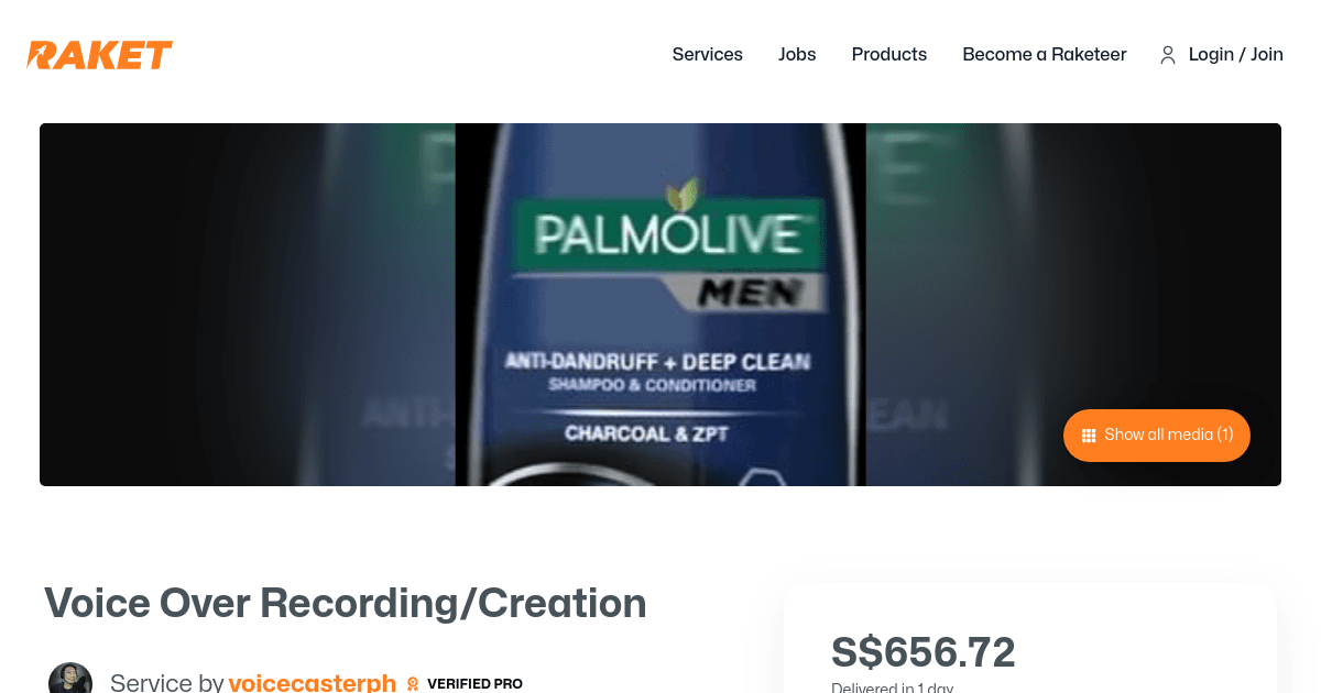 Commercial Voice Over for Radio/TV/Online by voicecasterph - Raket.PH