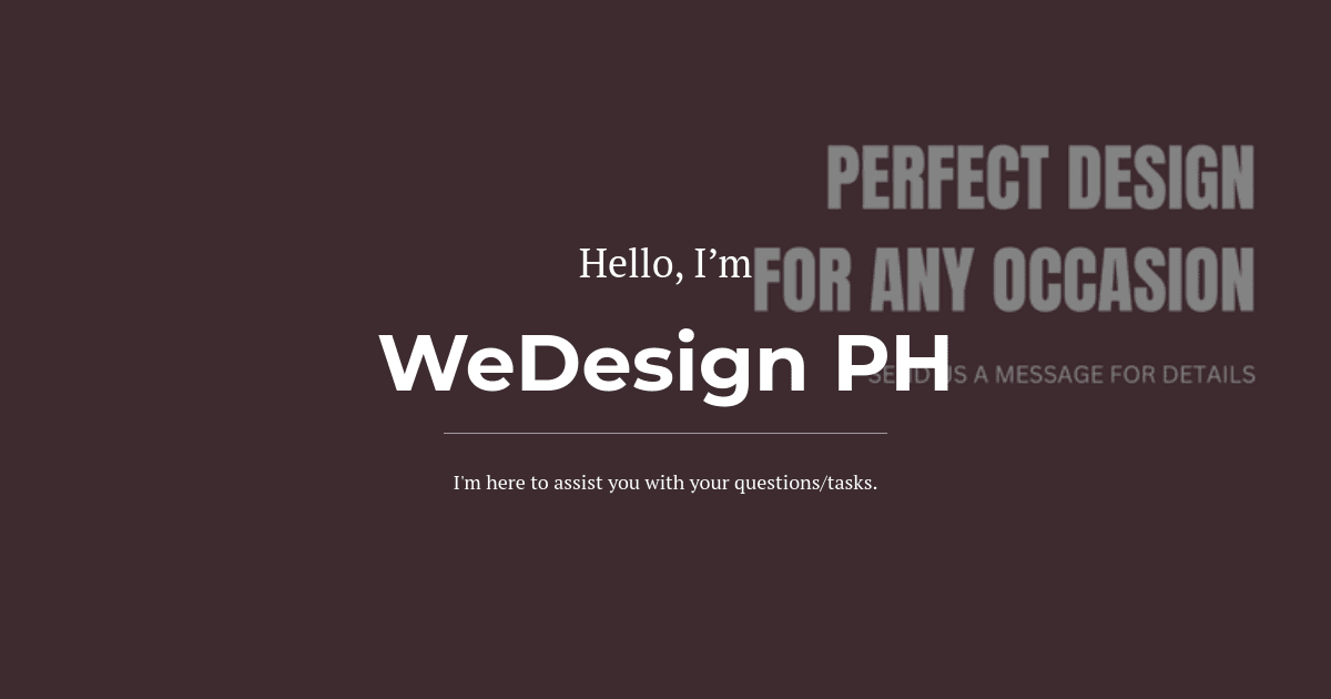 WeDesign PH