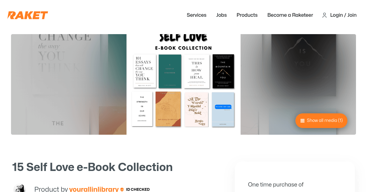 15 Self Love e-Book Collection by undefined - Raket.PH