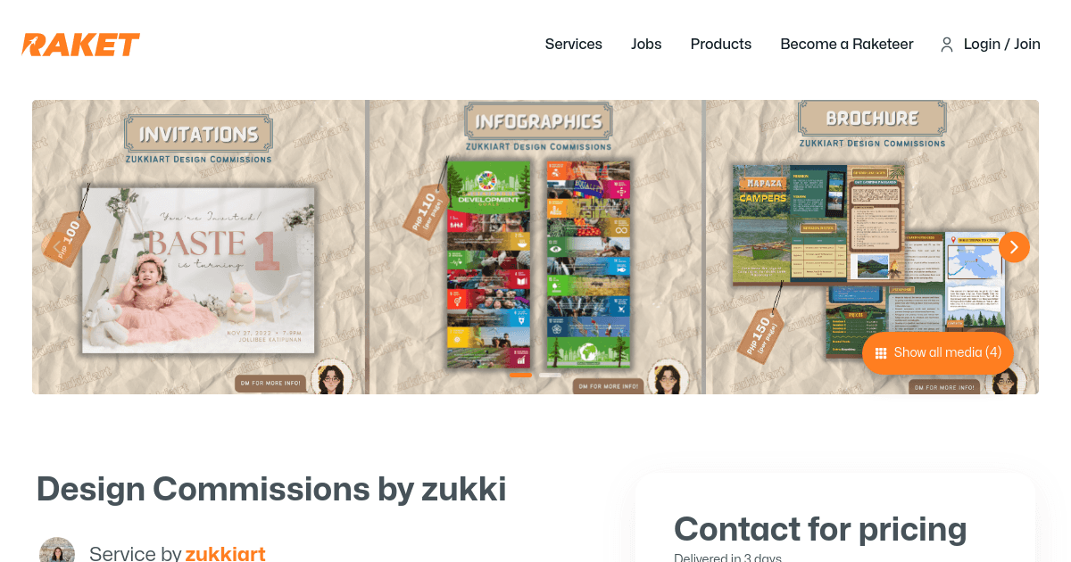 Design Commissions by zukki by zukkiart - Raket.PH