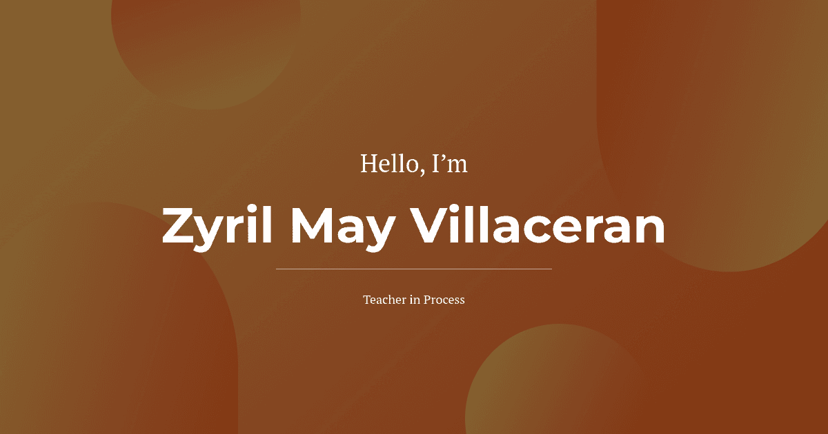 Zyril May Villaceran